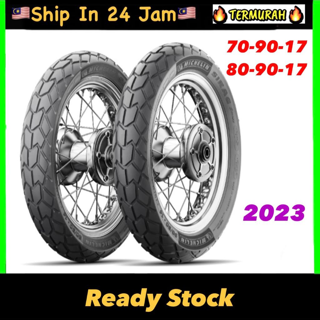 MICHELIN Sirac Street 70/90-17, 80/90-17 TUBELESS TYRE TIRES taya tayar ...