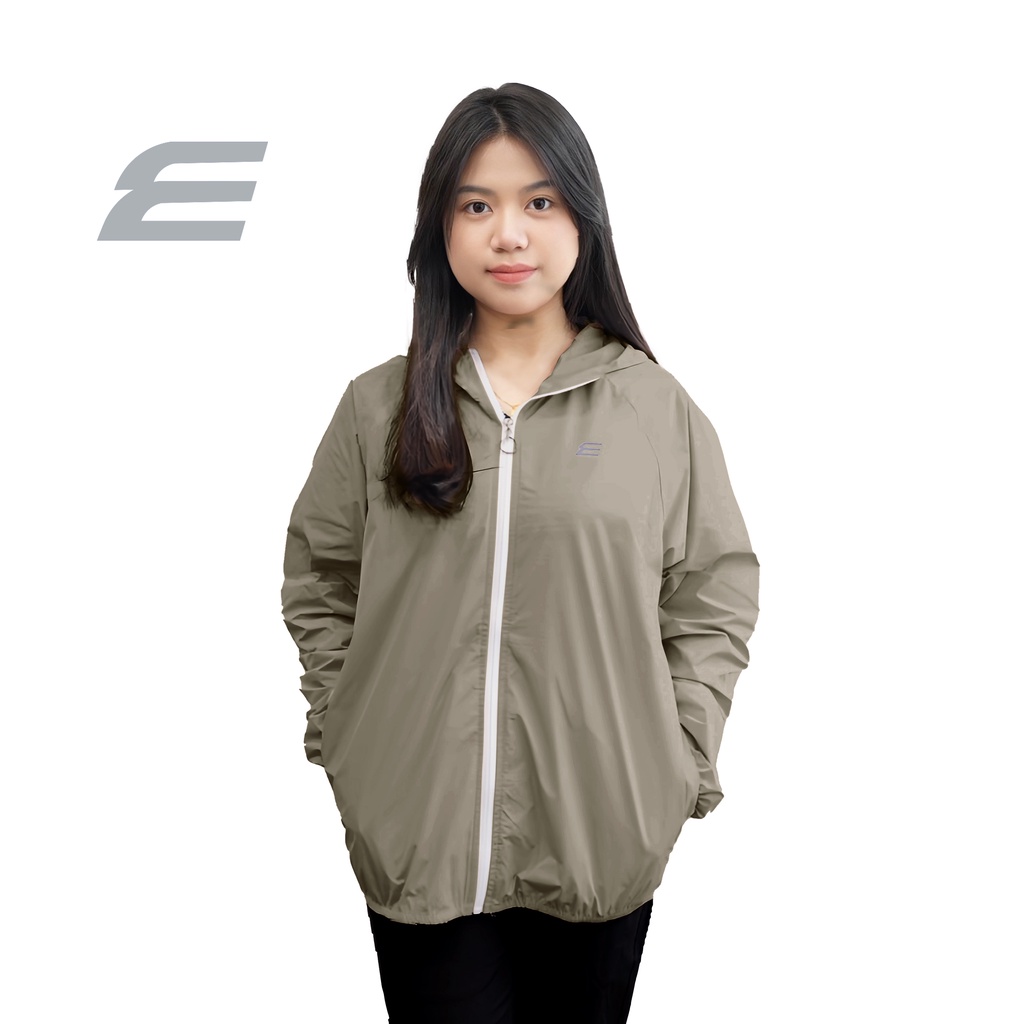 ELGINI E16183 Hooded Windbreaker Waterproof 3XL to 6XL | Shopee Malaysia