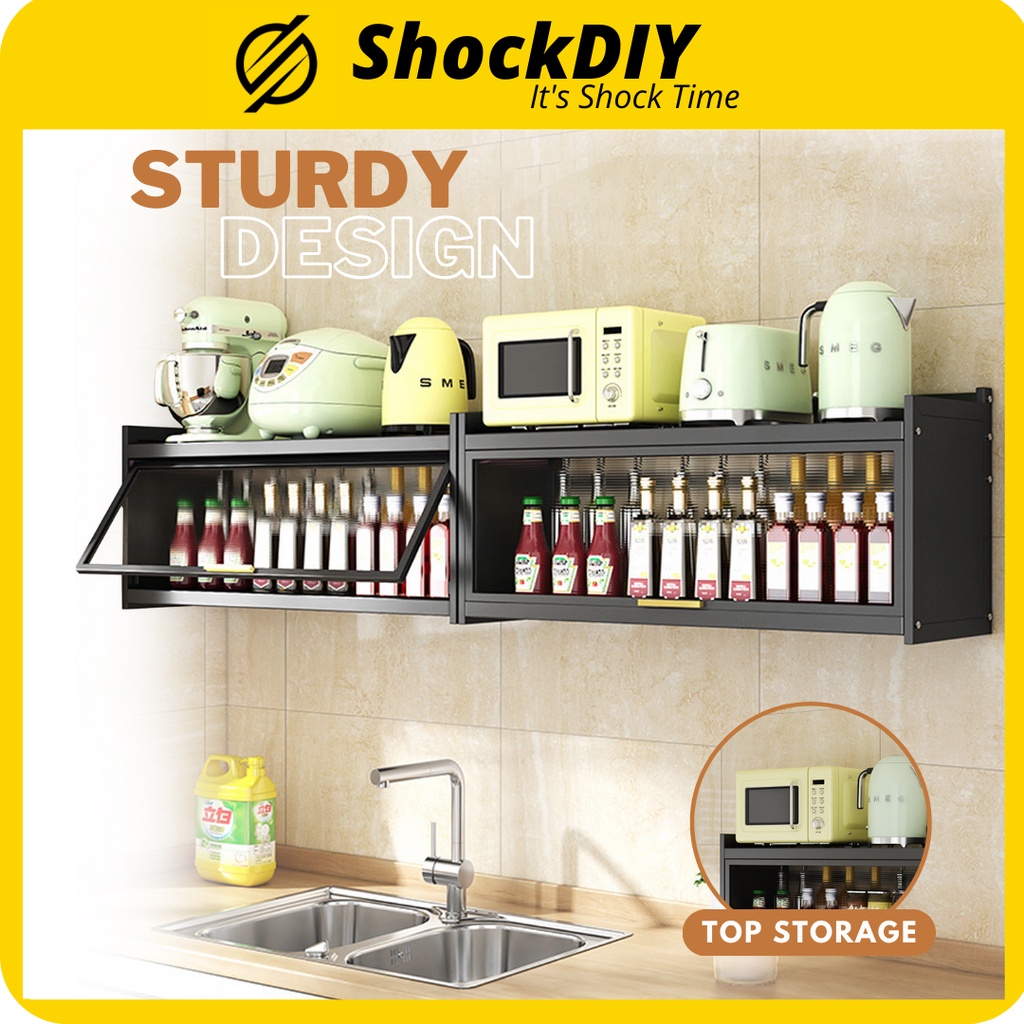 Cabinet Rack Wall Mounted Shelf Kichen Cabinet Kitchen Cabinet Wall ...