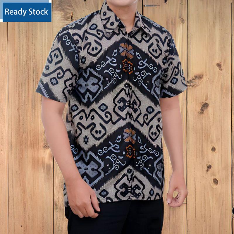 Hem batik Weaving Gray original arta batik super outfit arisan Uniform ...