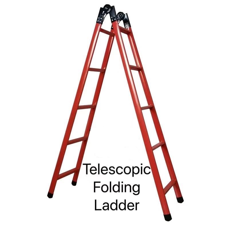Comes Telescopic Folding Ladder Engineering Double Side 8 / 10 Step ...