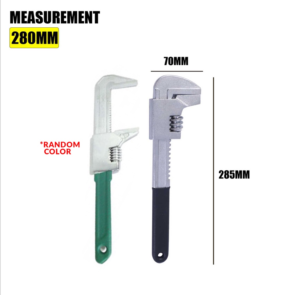 375MM F TYPE ADJUSTABLE WRENCH WITH CUSHION GRIP Shopee Malaysia
