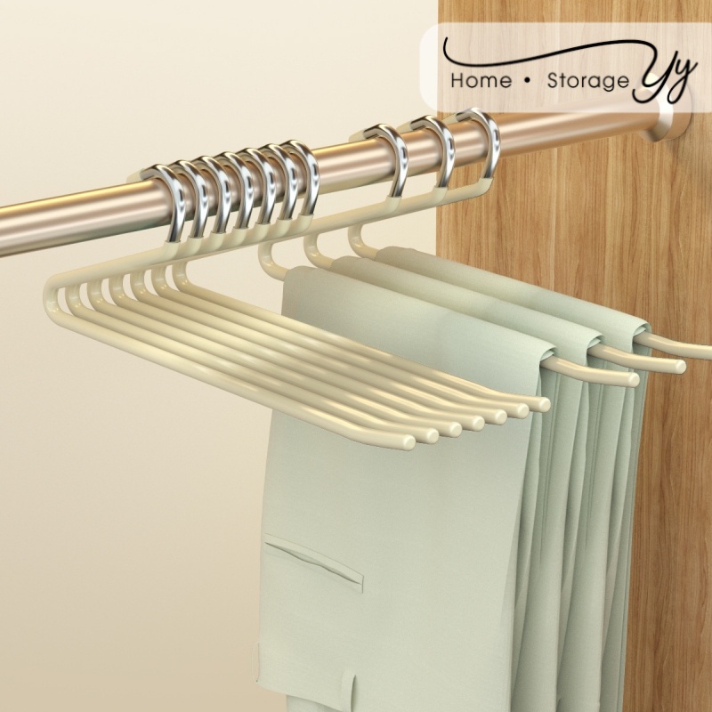 Johor Seller | Z-shaped Durable Stainless Steel Jeans Hangers L Shaped ...