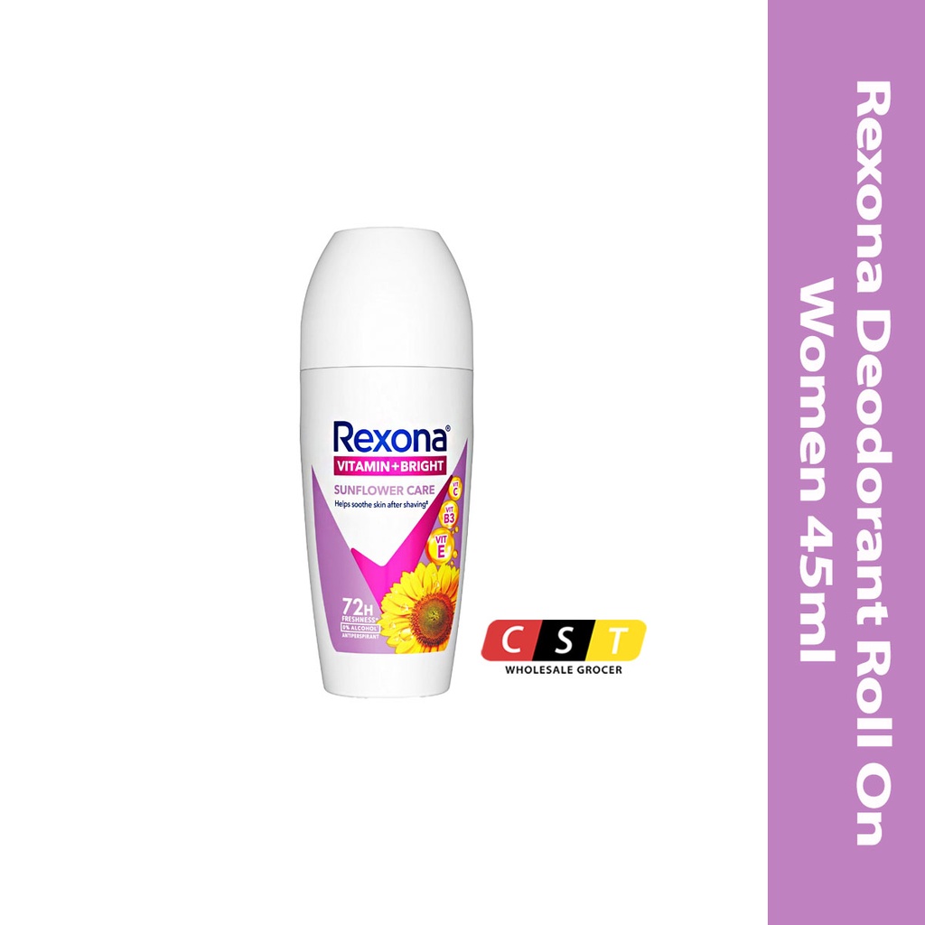 Rexona Deodorant Roll On Women Sunflower Care 45ML | Shopee Malaysia