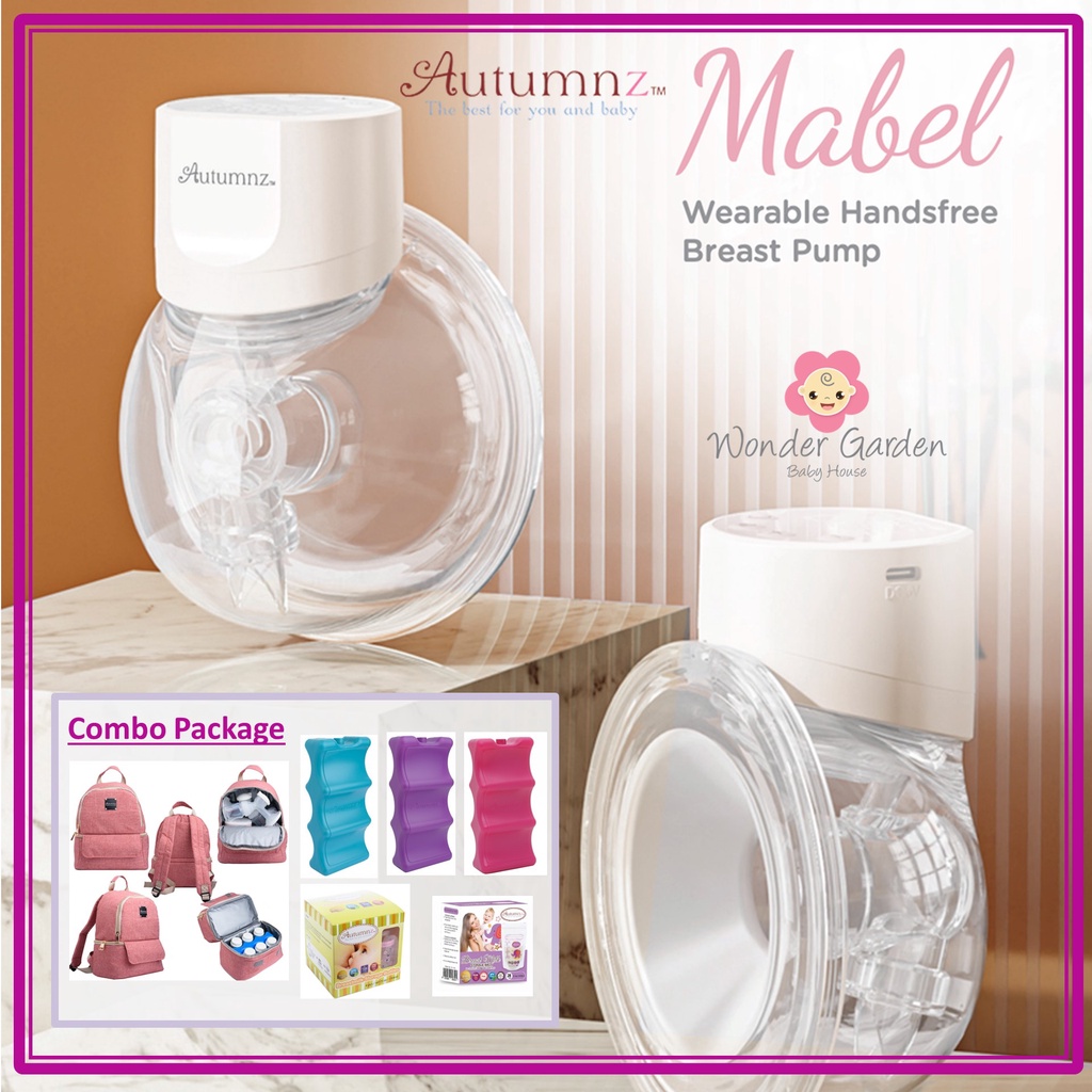 AUTUMNZ - MABEL Wearable Electric Handsfree Breastpump (Pam Susu ...