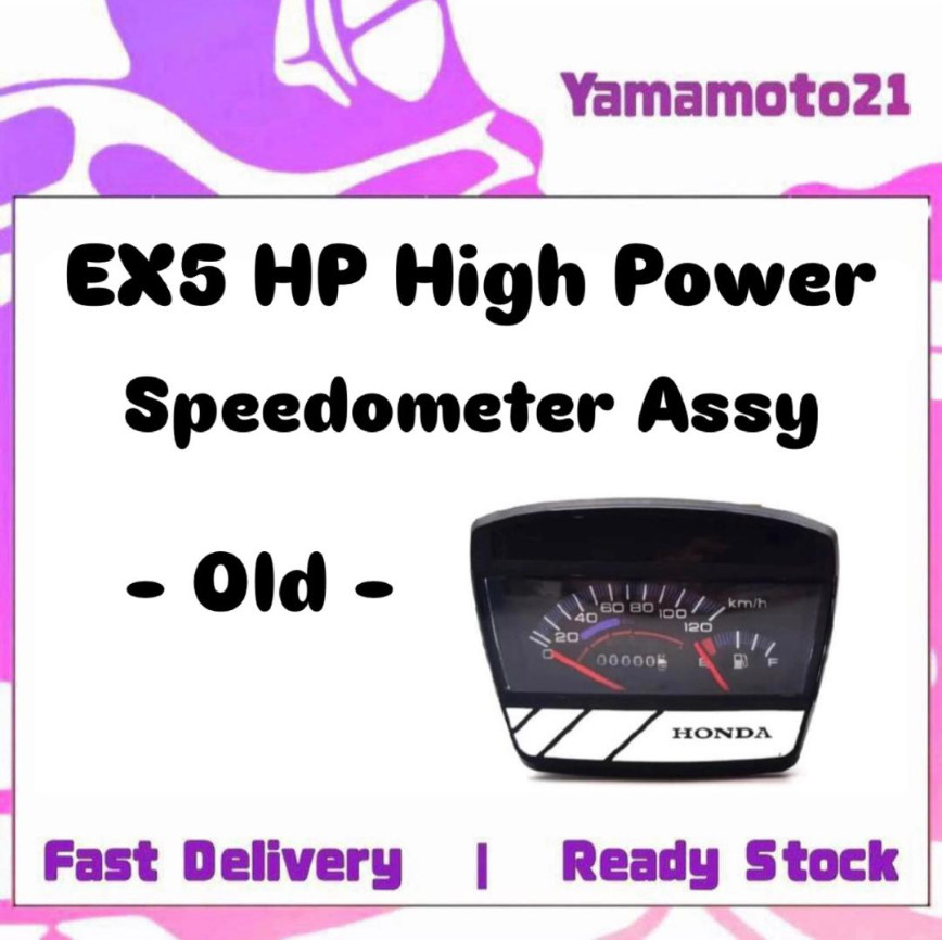 ( EX5 Old ) Honda EX5 HP Hi Power High Power Lama Speedo Meter Assy ...