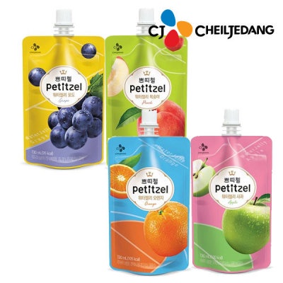 CJ PETITZEL GRAPE PEACH WATER JELLY 130ML | Shopee Malaysia
