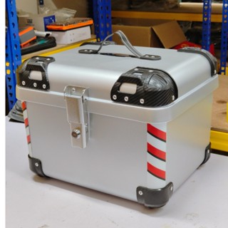 Top Box 45L sudut bulat,Motorcycle Top Box Plastic | Shopee Malaysia