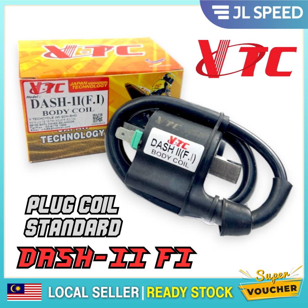 HONDA DASH110 NEW DASH II FUEL INJECTION DASH 2 FI IGNITION COIL BODY ...