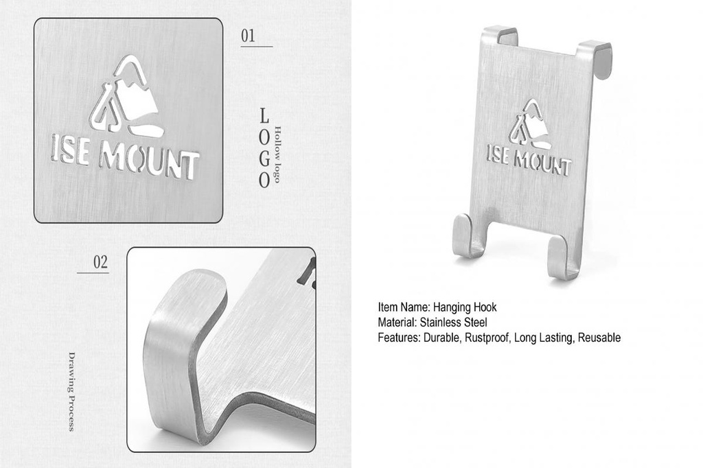 KDDT- Gas Canister Hanging Clip Stainless Steel Hanger Clip Stainless ...