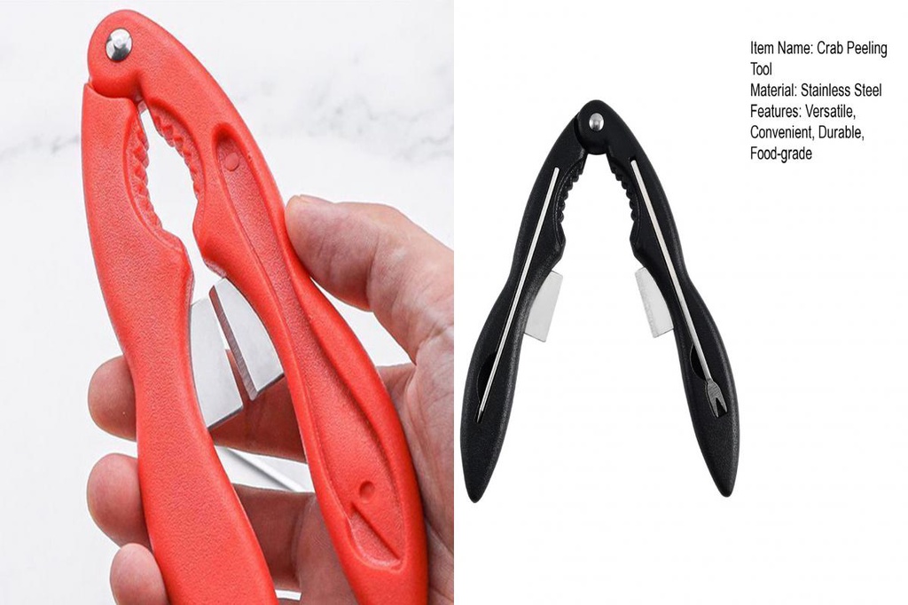 {halfa} Meat Picking Tongs Crab Meat Extractor Stainless Steel Crab ...