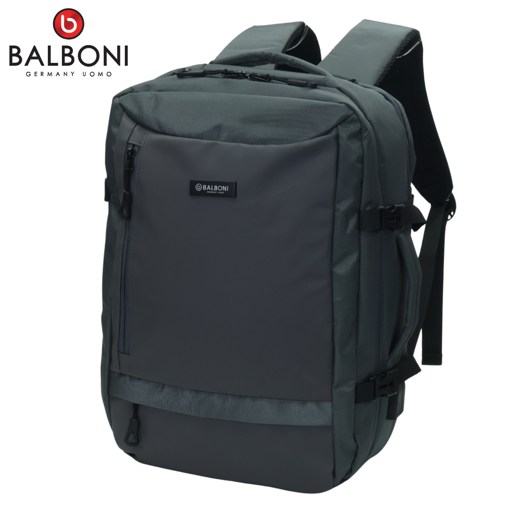 Balboni Unisex Oxford Fabric Travel Laptop Backpack with USB Charging ...