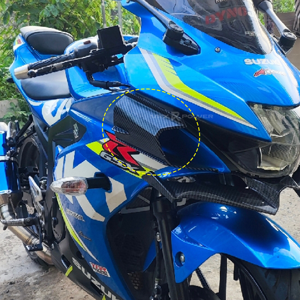 Motorcycle ABS Side Winglets Stabilize Aerodynamic Wing Covers For R15 ...