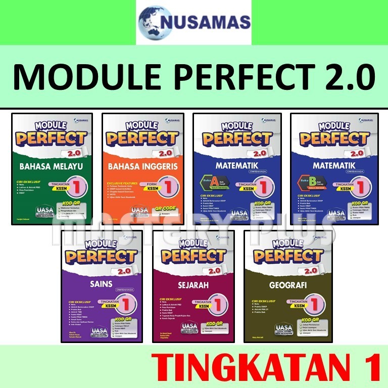 MODULE PERFECT 2.0 TINGKATAN 1 KSSM | UASA 2024 - BAHASA MELAYU / MATEMATIK / SAINS / SEJARAH ...