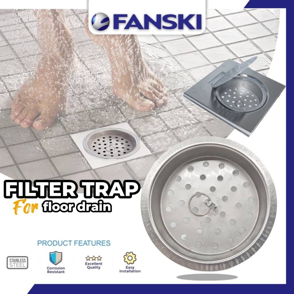 Trap Only CP-678 Stainless Steel Drain Filter Trap Floor Auto Trap ...