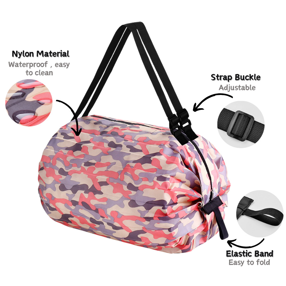 Foldable Shopping Bag Recycle Bag Large Grocery Bag Reusable Eco Bag ...