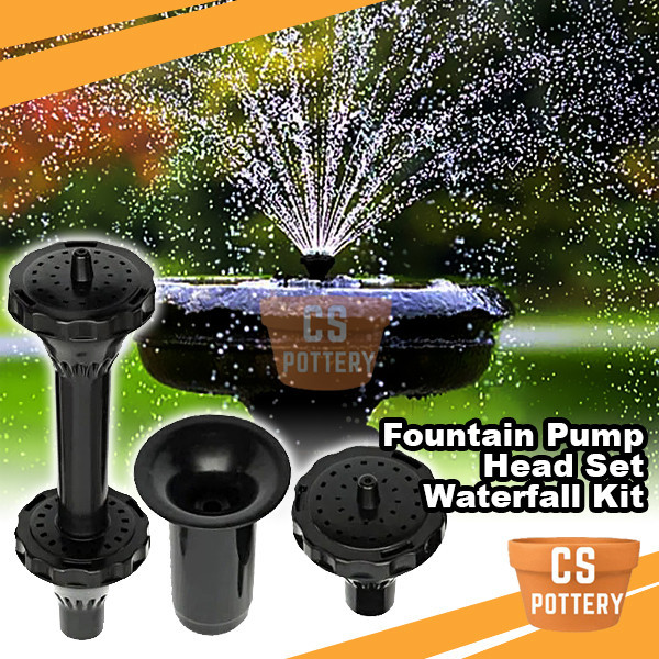 Kit Muncung Kolam Set Pam Air Pancut Kepala Air Pancut Fountain Pump ...