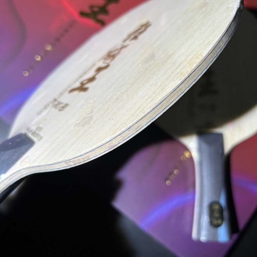 Original DHS Hurricane King AcB Table Tennis Blade (5Wood+2AC ...