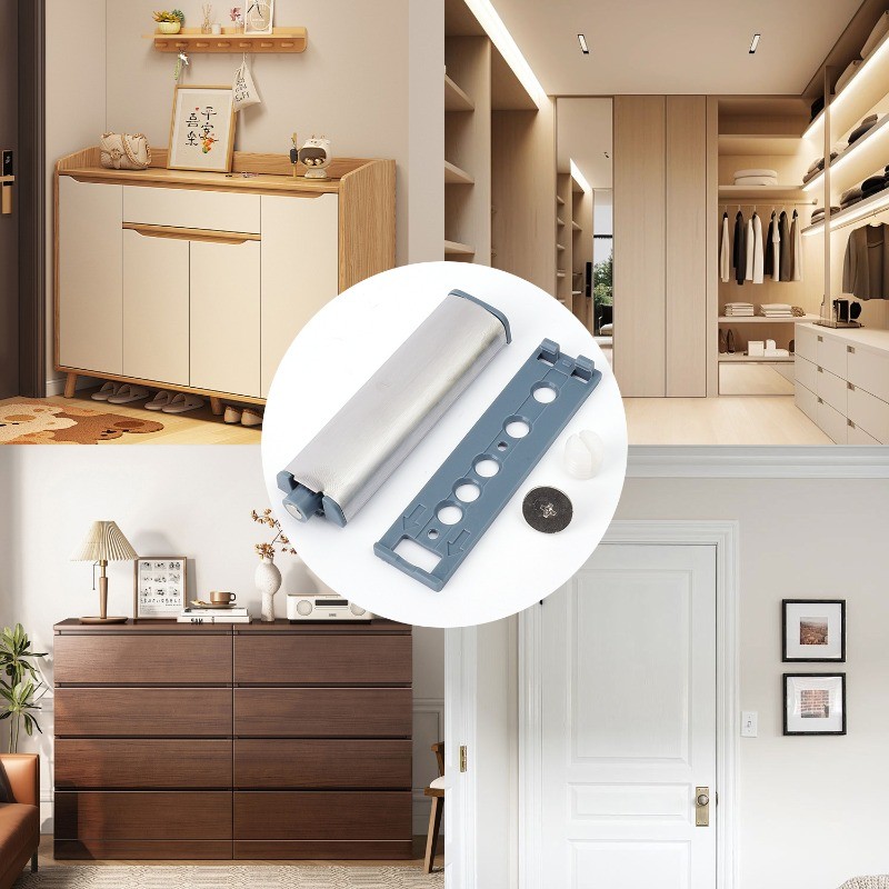 Home Push To Open Door Bouncers Stainless Steel Magnetic Push Latches ...