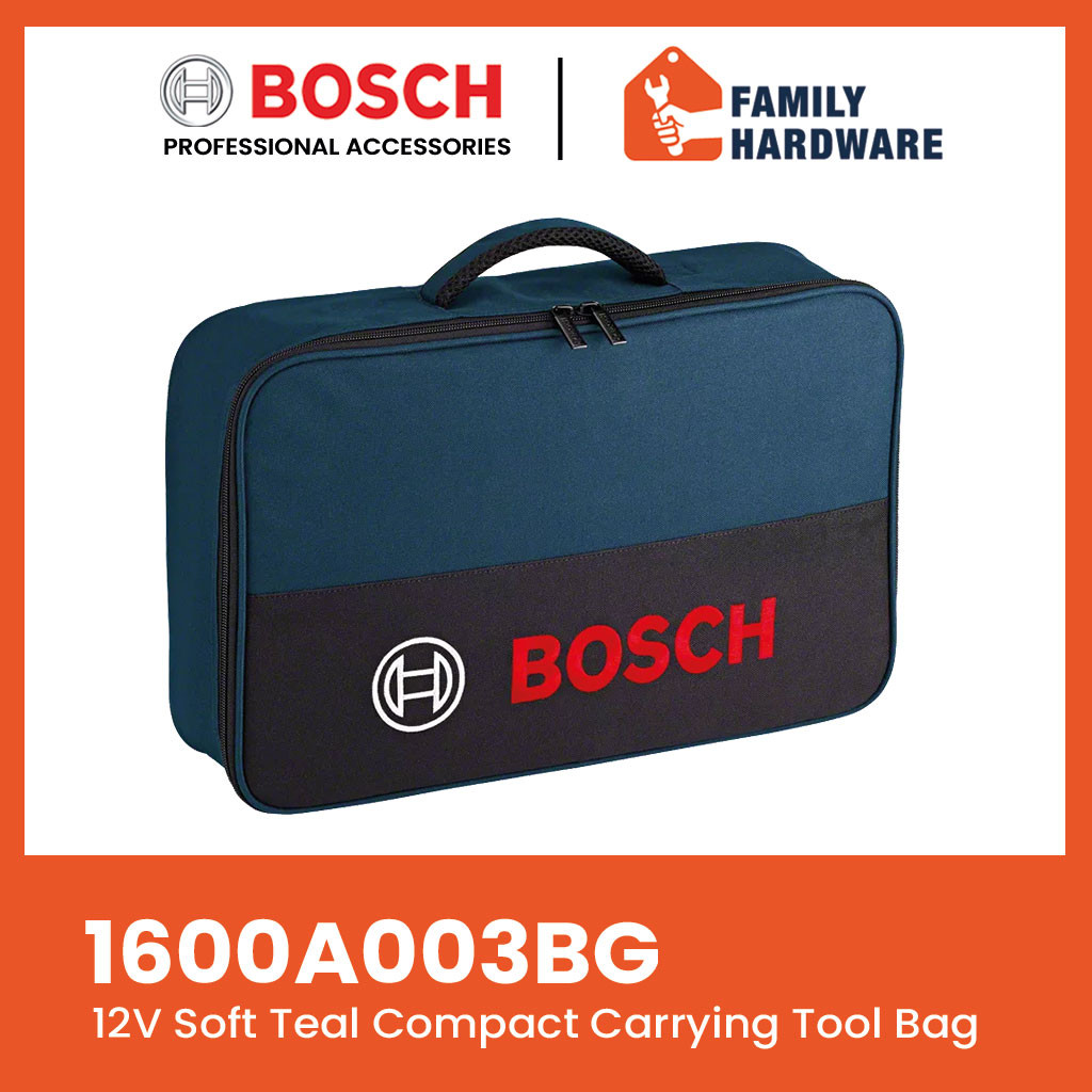 Bosch Original Soft Teal Compact Carrying Case Tool Bag Canvas Bag ...
