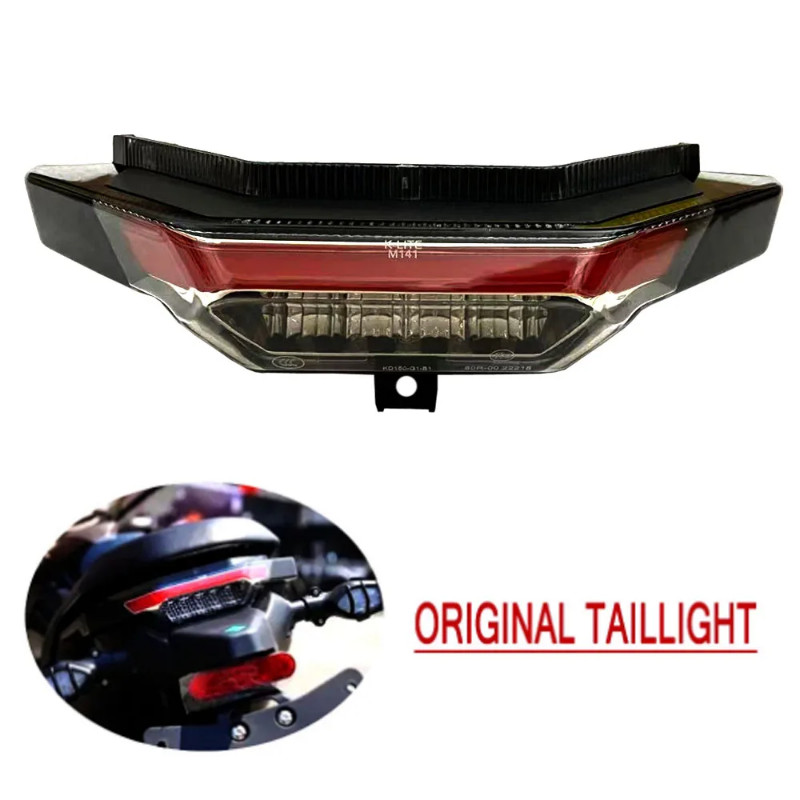 For KIDEN KD150-G1 KD150-G2 Tail Light Motorcycle LED Rear Warning Original Rear Warning Fit ...