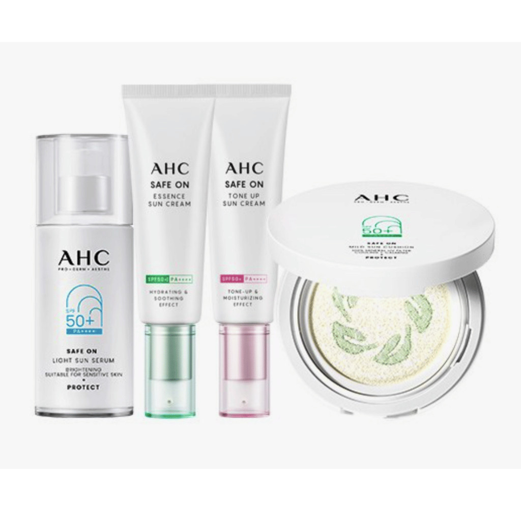 AHC Safe On Light Sun Serum SPF50+ PA++++, Tone up SUn cream, Mild Sun Cushion 25g | Shopee Malaysia