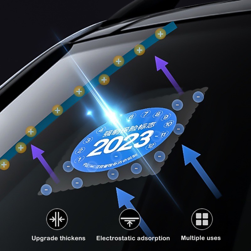 [ Featured ] Car Glass Electrostatic Sticker - Auxiliary Sticker ...