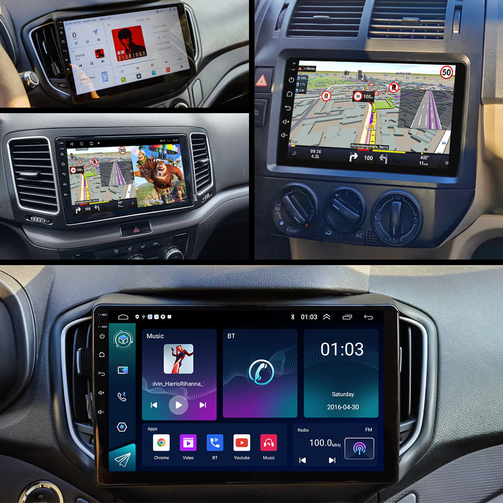 (4GB+32GB QLED DSP) Universal Car Android Player 9"/10" Android 12 Car ...