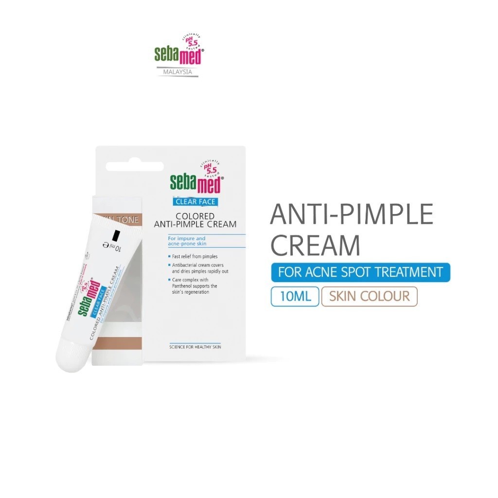 Sebamed Clear Face Colored Anti-Pimple Cream 10ml | Shopee Malaysia
