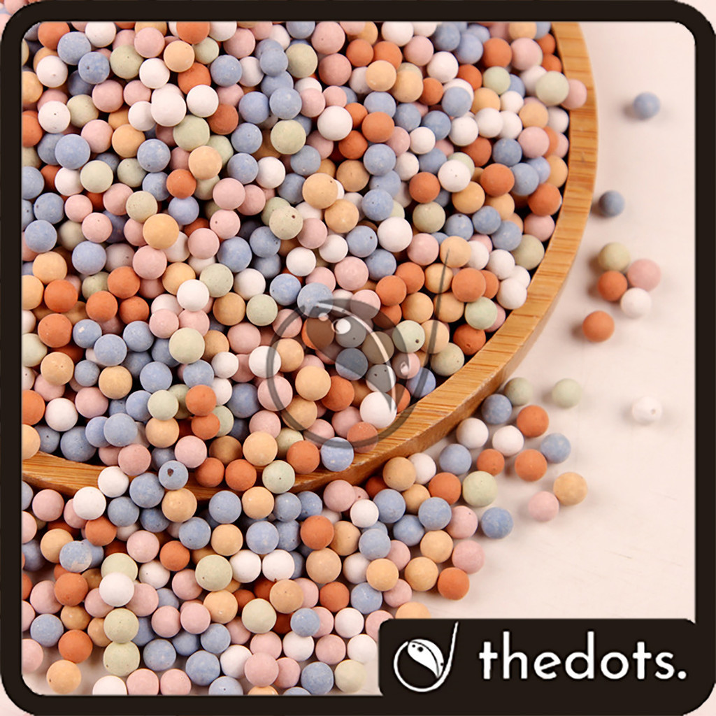 500g Colorful Leca Clay Pebbles Leca Balls Hydroponic Growing Media ...