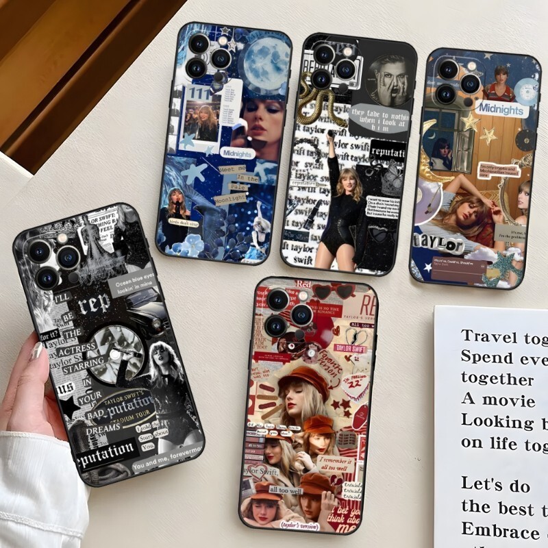 T-taylors-swifts M-midnights Phone Case For Iphone 15 Pro Max 14 Mini 13 12 11 X Xr Xs 8 Plus ...