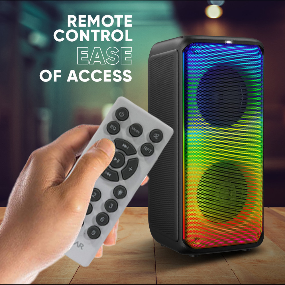 SonicGear Audiox Pro 800HD Bluetooth 5.3 Portable Speaker with 2 ...