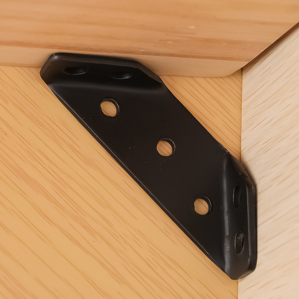 Stainless Steel Metal Corner Bracket Support Universal Cabinet Corner ...