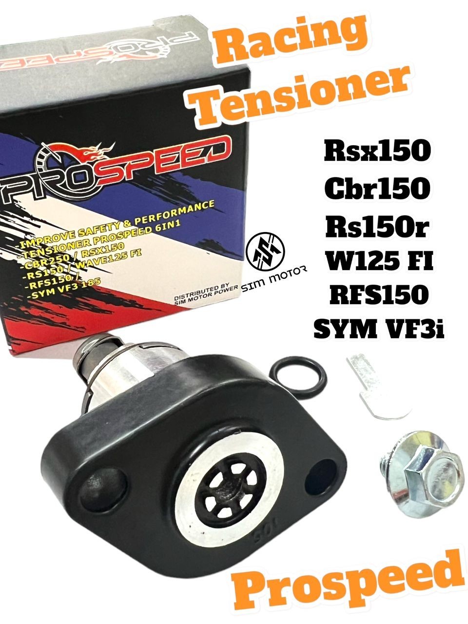 RS150 RSX SYM VF3 CBR AUTO TENSIONER PROSPEED CHAIN TENSIONER ASSY WAVE125 CBR250 RS150 RSX150 ...