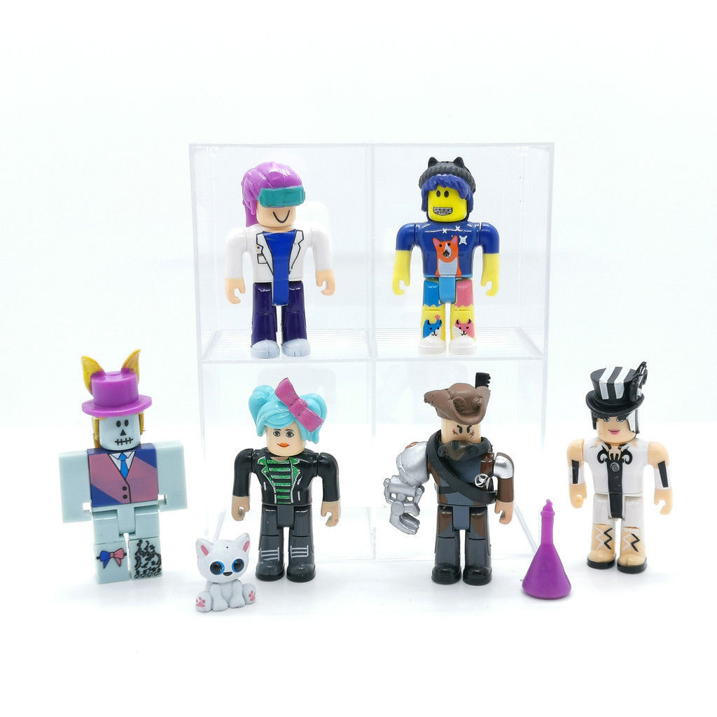 Roblox Miniature Figures Set Block Minecraft Survival Game Collection ...