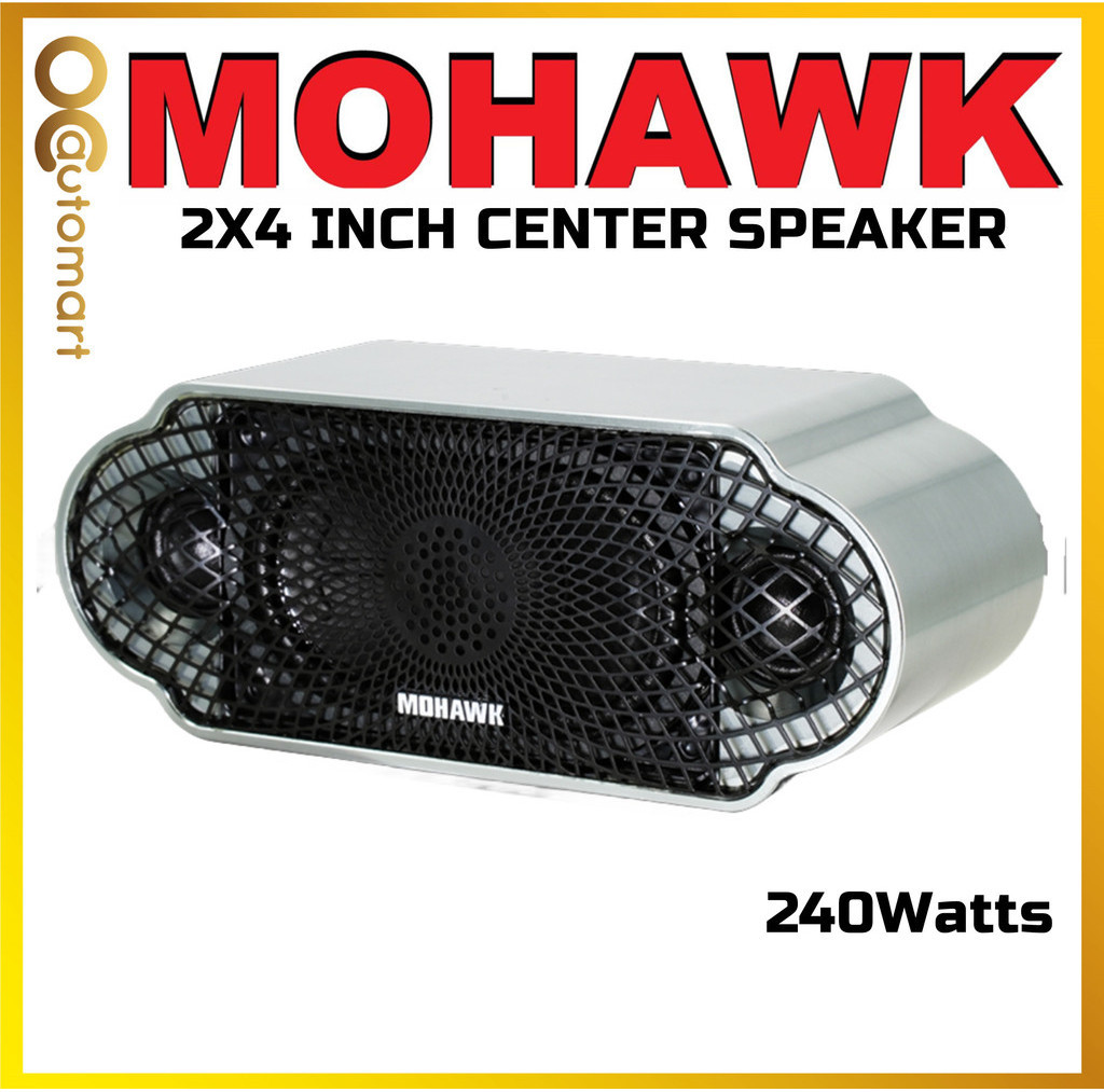 Mohawk M1 Series 2x4 Inch Center Speaker With Tweeter For Dashboard M1 ...