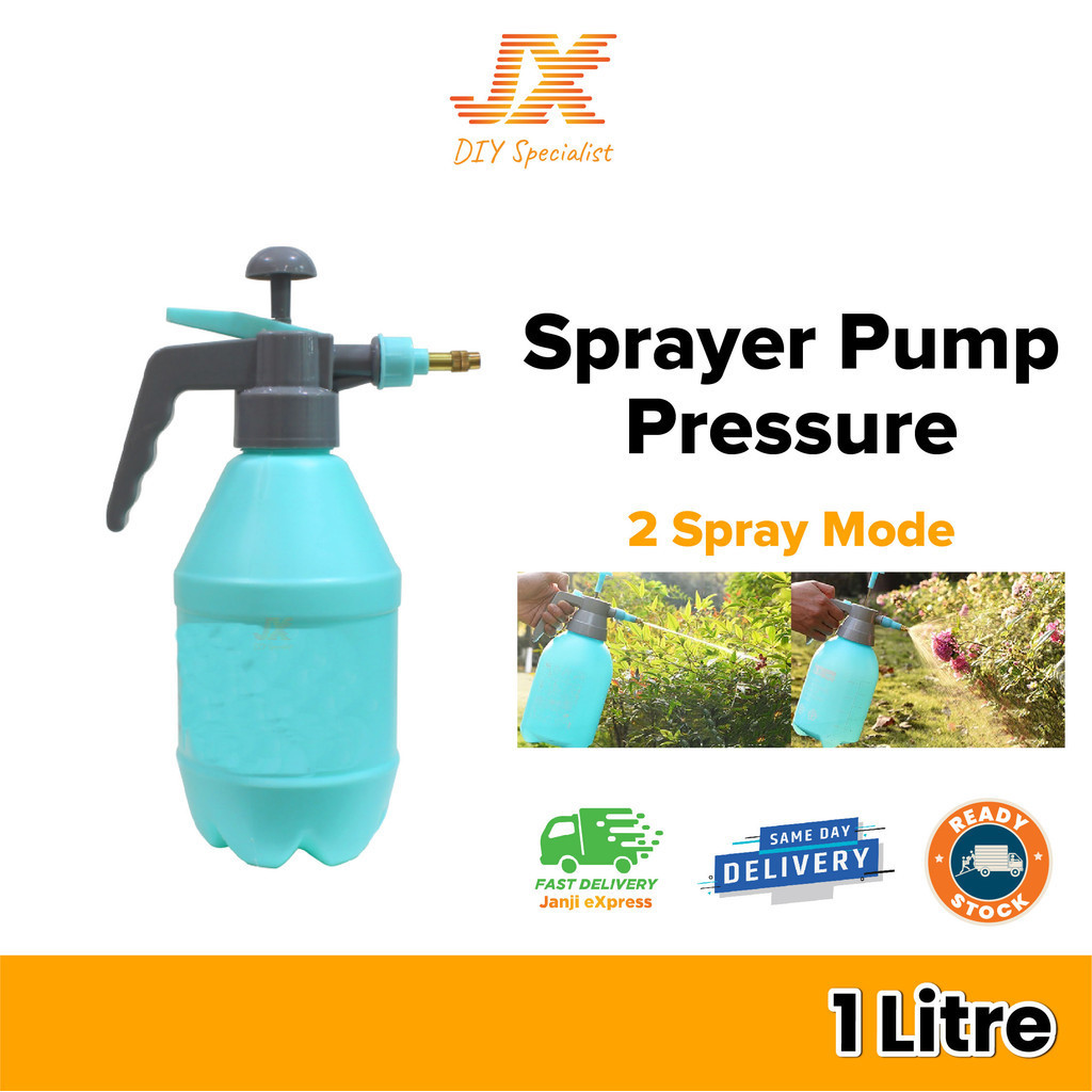 2 LITER Multi-Purpose Pressure Sprayer Hand Pump Sprayer Garden Sprayer ...