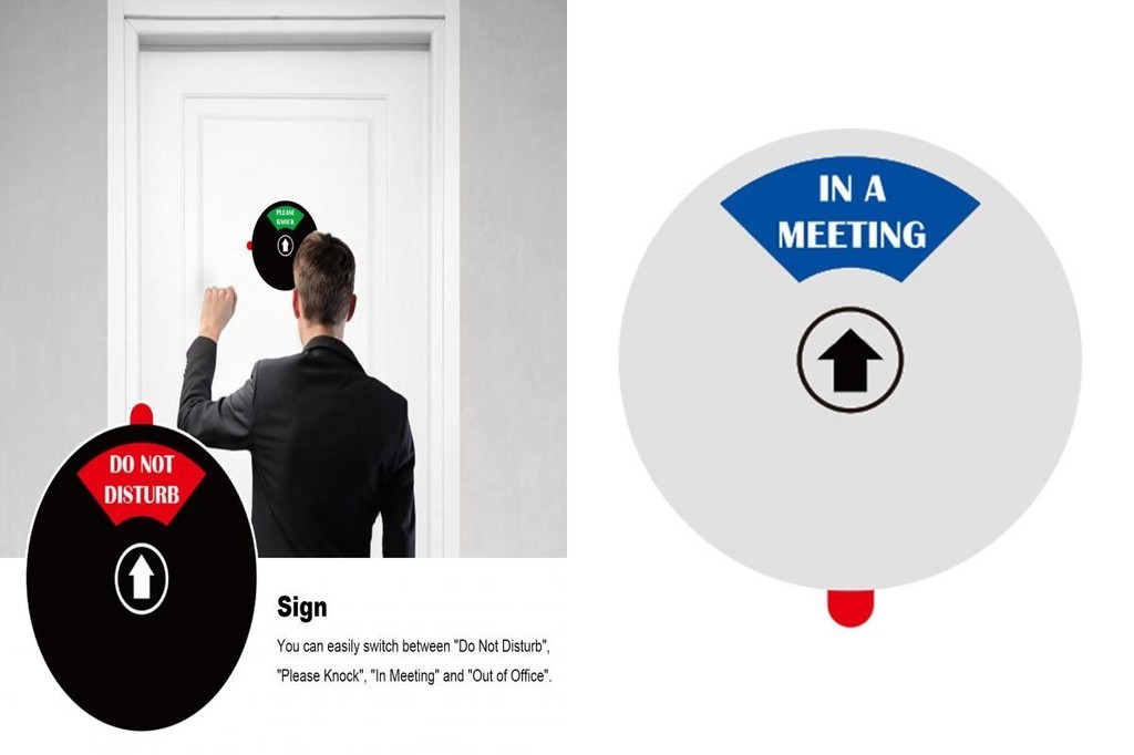 freelive| Office Door Sign Door Signage Office Privacy Sign Set Do Not ...