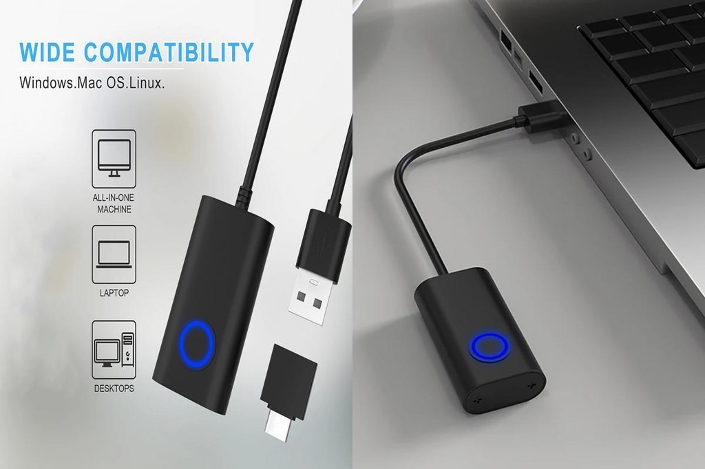 HUARMEY Plug-and-play Mouse Mover Automatic Computer Mouse Mover Usb ...