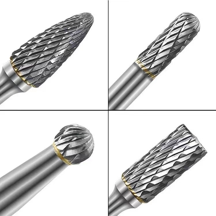8pcs tungsten steel tungsten carbide rotary files set handle 6mm high ...