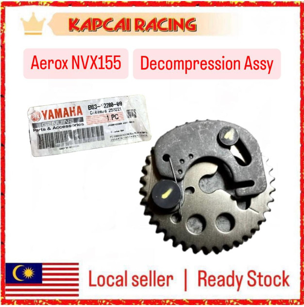 YAMAHA AEROX NVX 155 NVX155 V1 2017 - 2019 2 PIN DECOMPRESSION ASSY ...