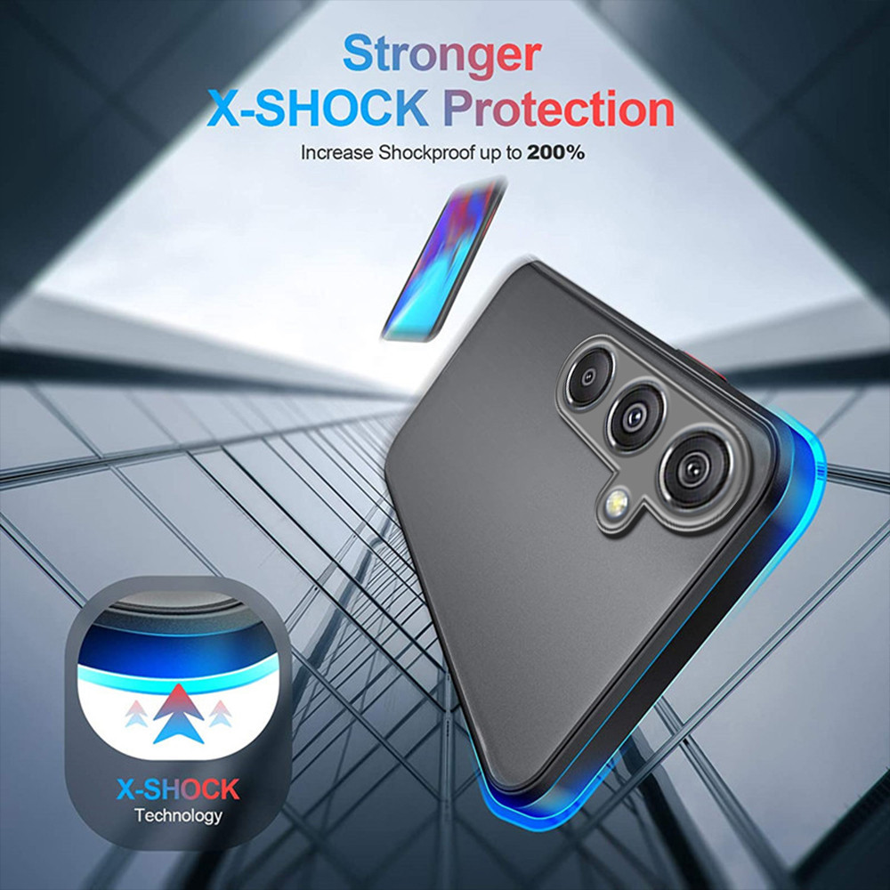 Casing for Sumsung A05 05s A15 A25 A35 A55 Case Cover Capas Shockproof Bumper Matte Translucent ...