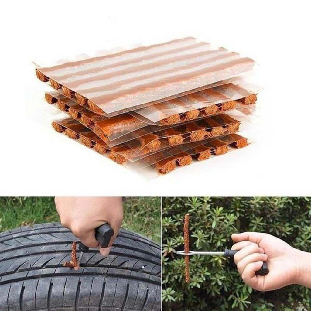 USA Standard Tubeless Tyre Repair Strings Brown Tire Seal Sealant ...