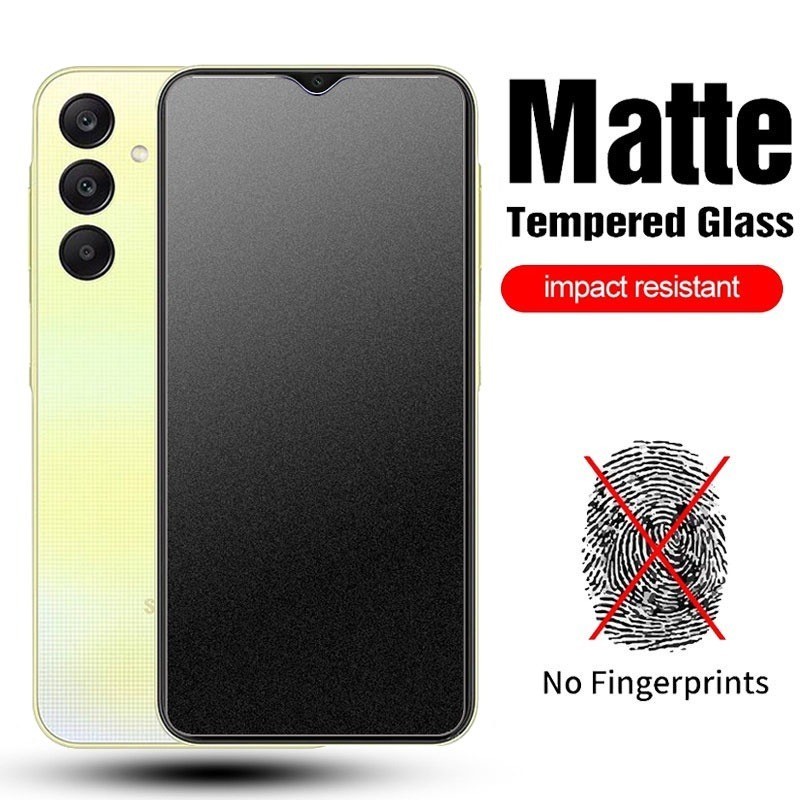 Anti-fingerprint Matte Tempered Glass For Samsung ss Galaxy A16 A06 ...