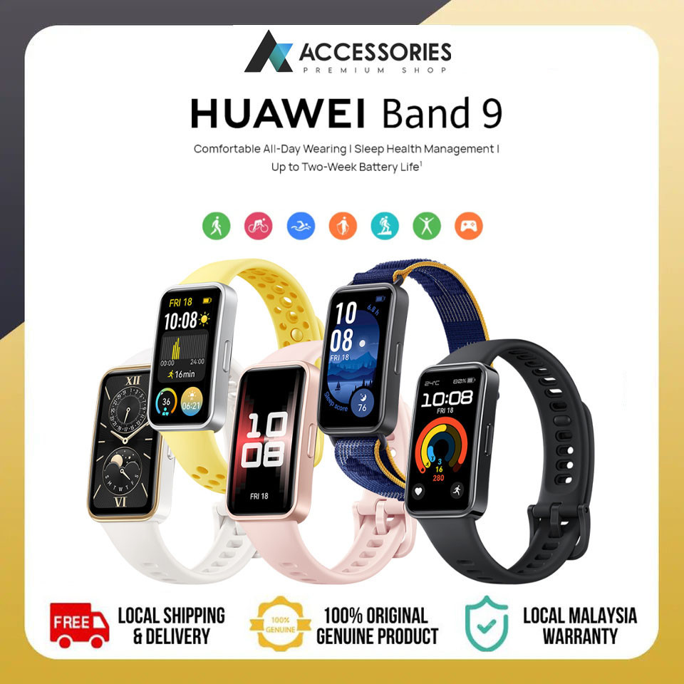 HUAWEI Band 9 | 1.47 inch AMOLED | Smartwatch | Comfortable All-Day ...