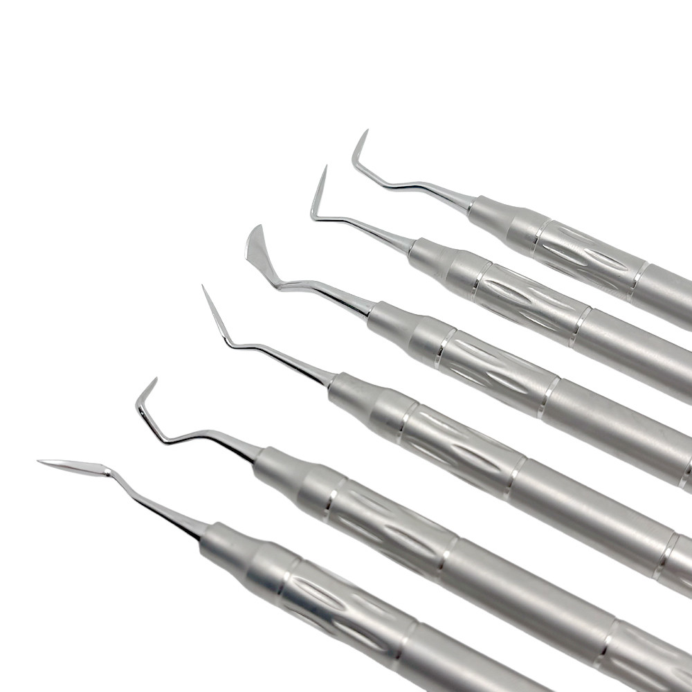 6Pcs Dental Periodontal Scalers Orban Knife and Kirkland Stainless ...