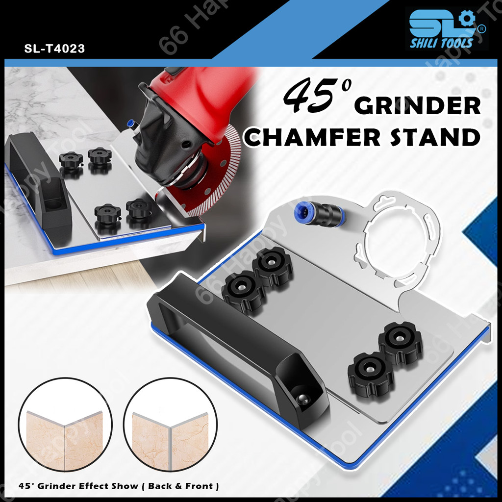 Shili Tools Angle Grinder Stand Chamfering Tool Portable 45° Chamfer ...