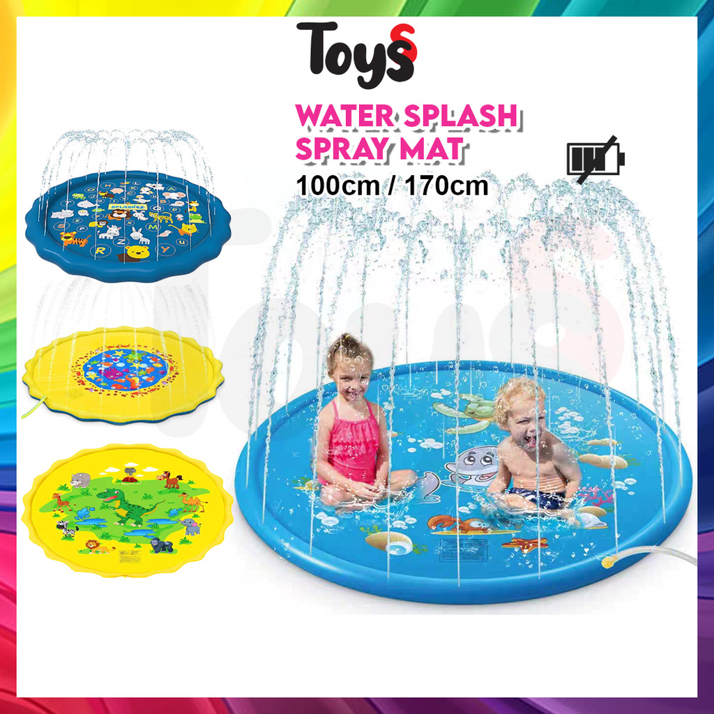 ⚡Toyss Water Splash Pool for Kids Splash Pool Kolam Mandi Budak Murah ...