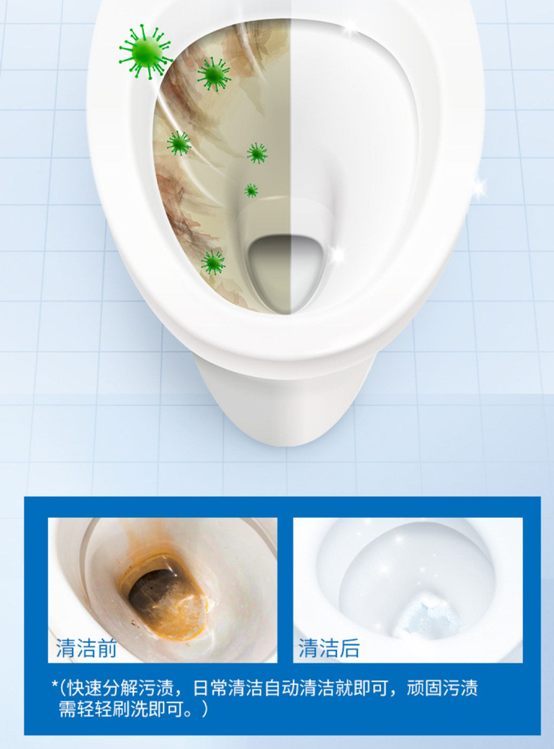 Toilet Effervescent Tablets Toilet Cleaning Spirit Toilet ...