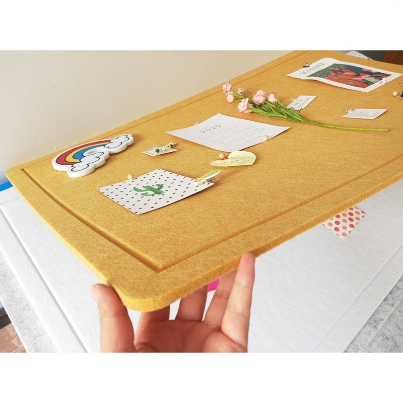9mm Round Corner Slotted Thickened Wall Stickers Bulletin Board Felt ...